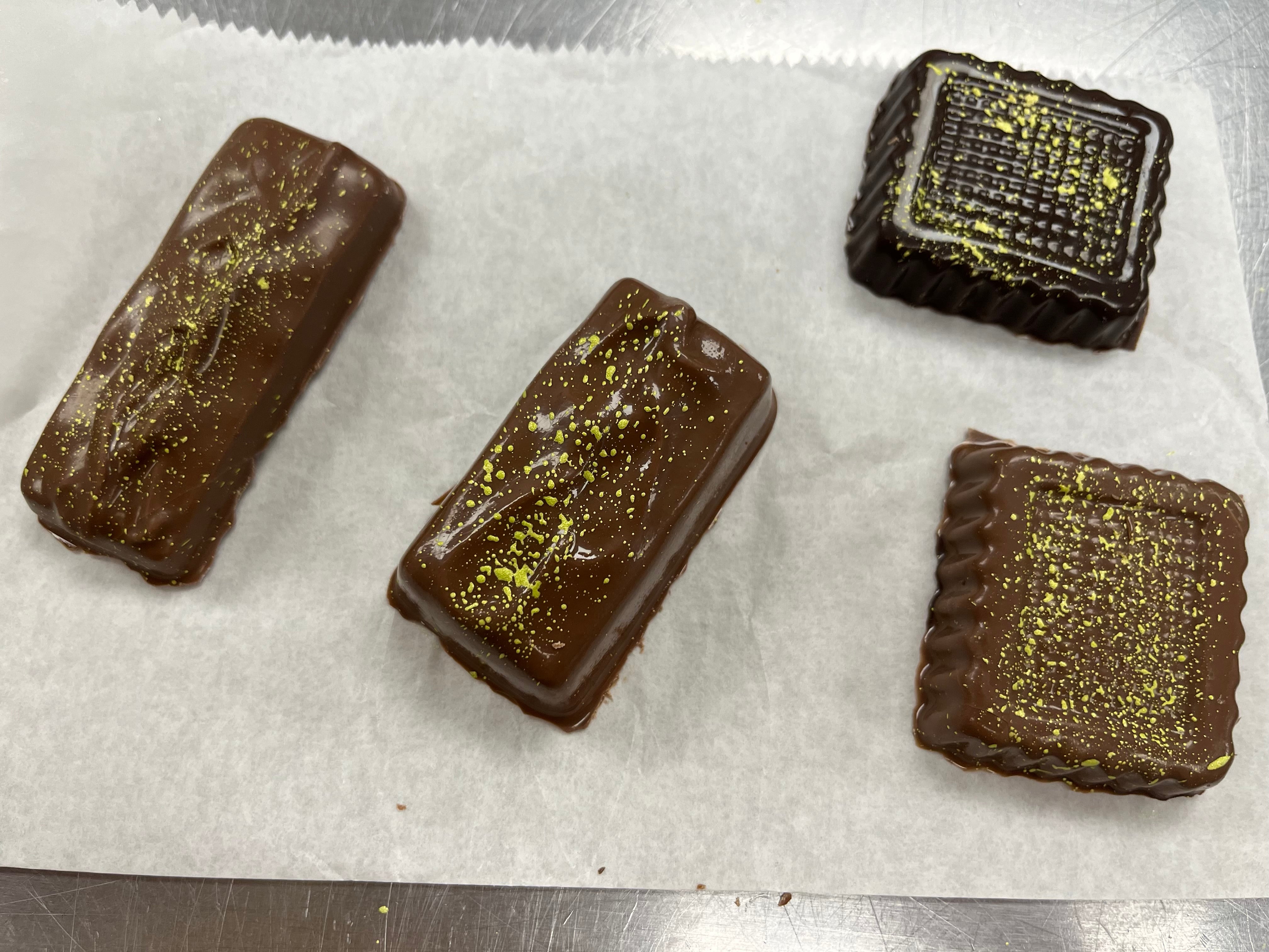 Pistachio Crunch Bar – McFeely's Gourmet Chocolate